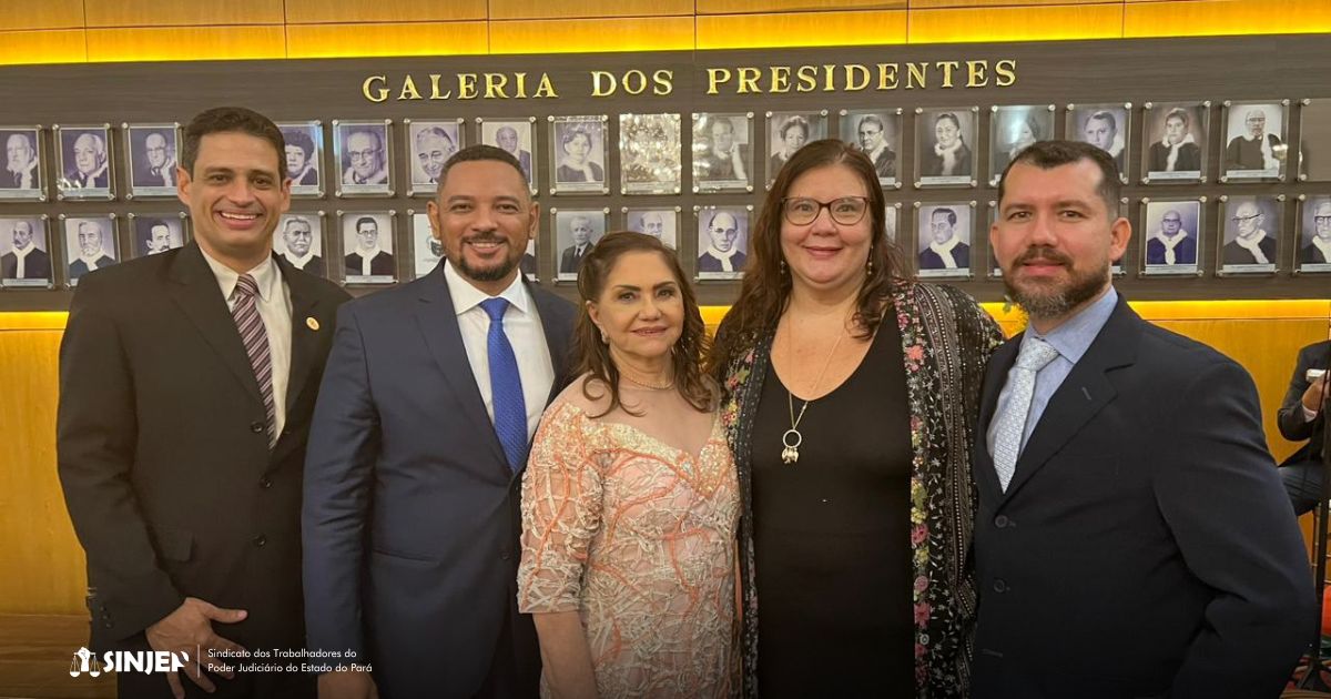 Nova presidenta do TJPA toma posse em cerimônia - SINJEP